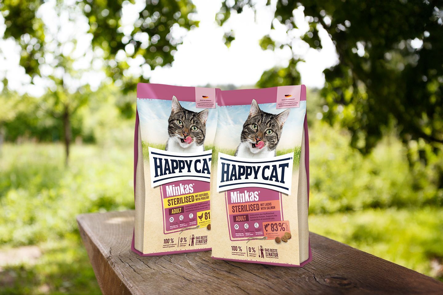 Premium Katzenfutter | 100% deutsche Qualität | Happy Cat