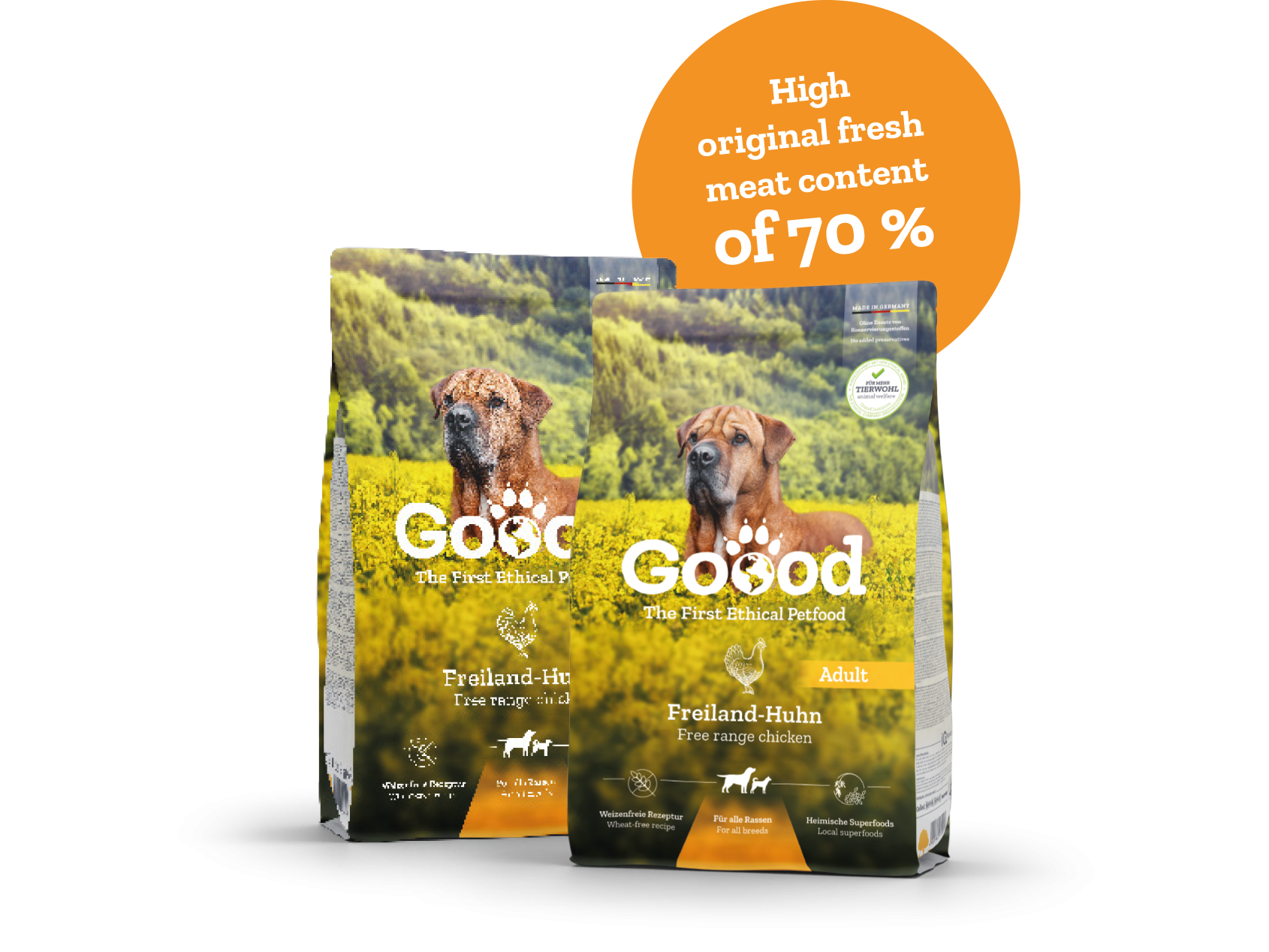 Goood - Premium dog food - Flavour as Mother Nature intended