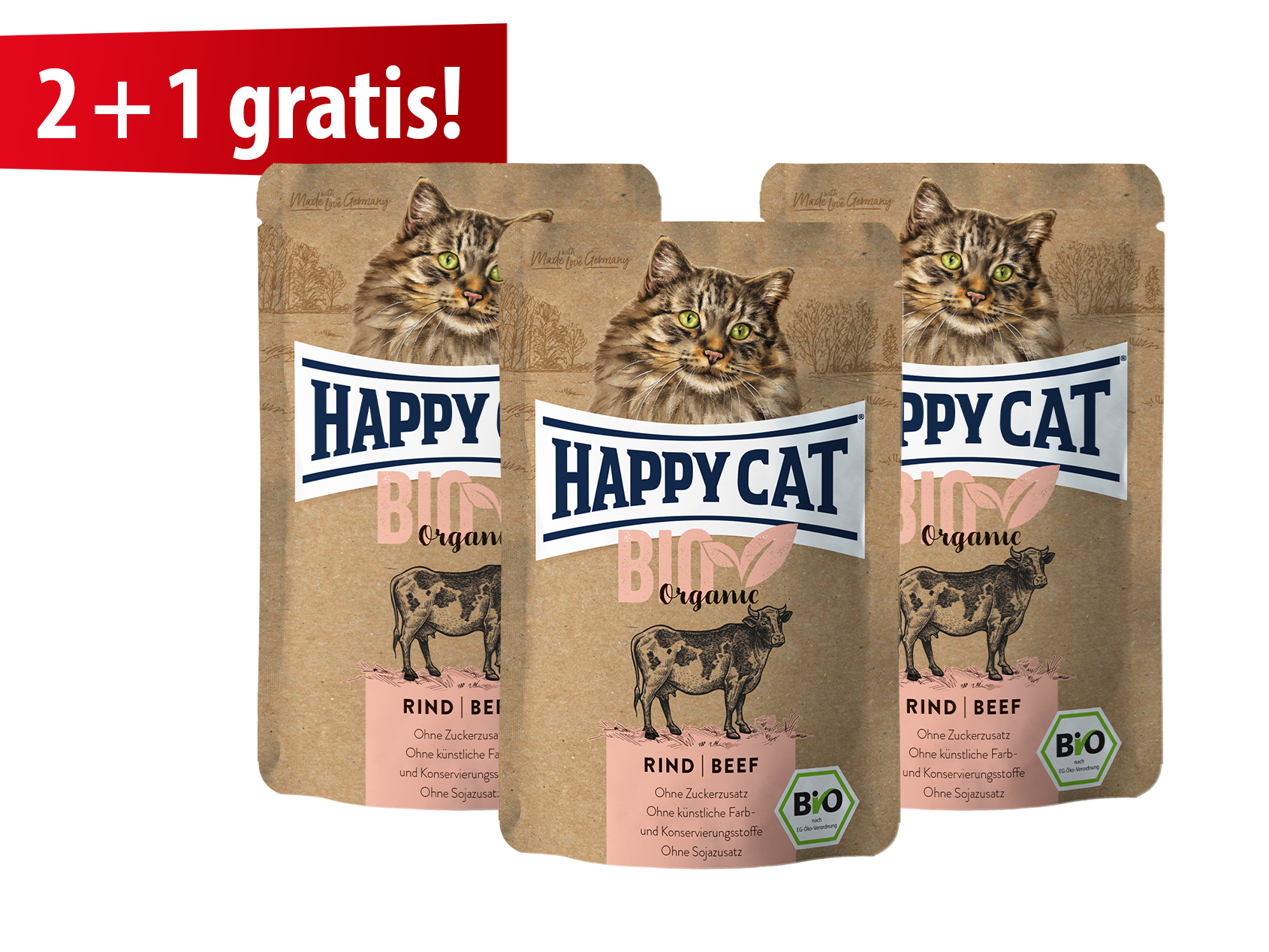 Happy Cat Katzenfutter – Made in Germany
