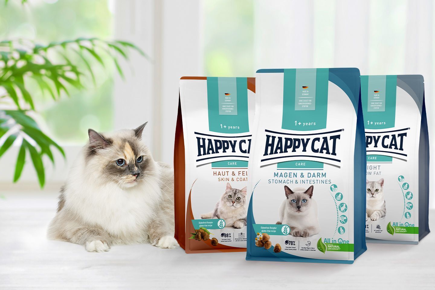 Premium Katzenfutter | 100% deutsche Qualität | Happy Cat