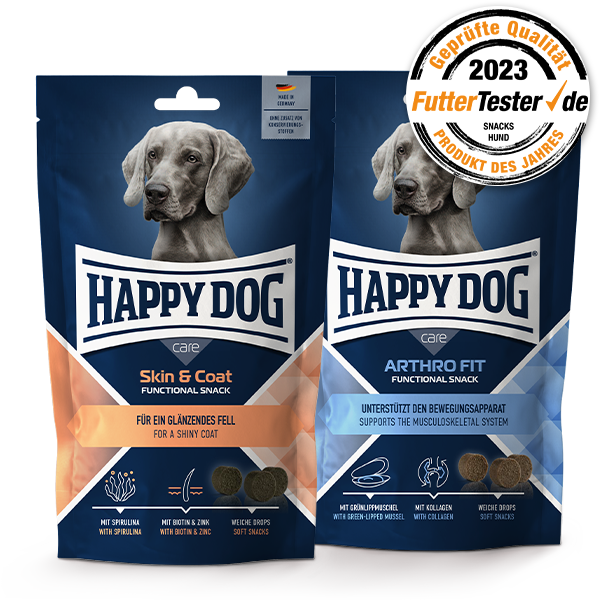 Happy Dog premium dog food – made with love in Germany