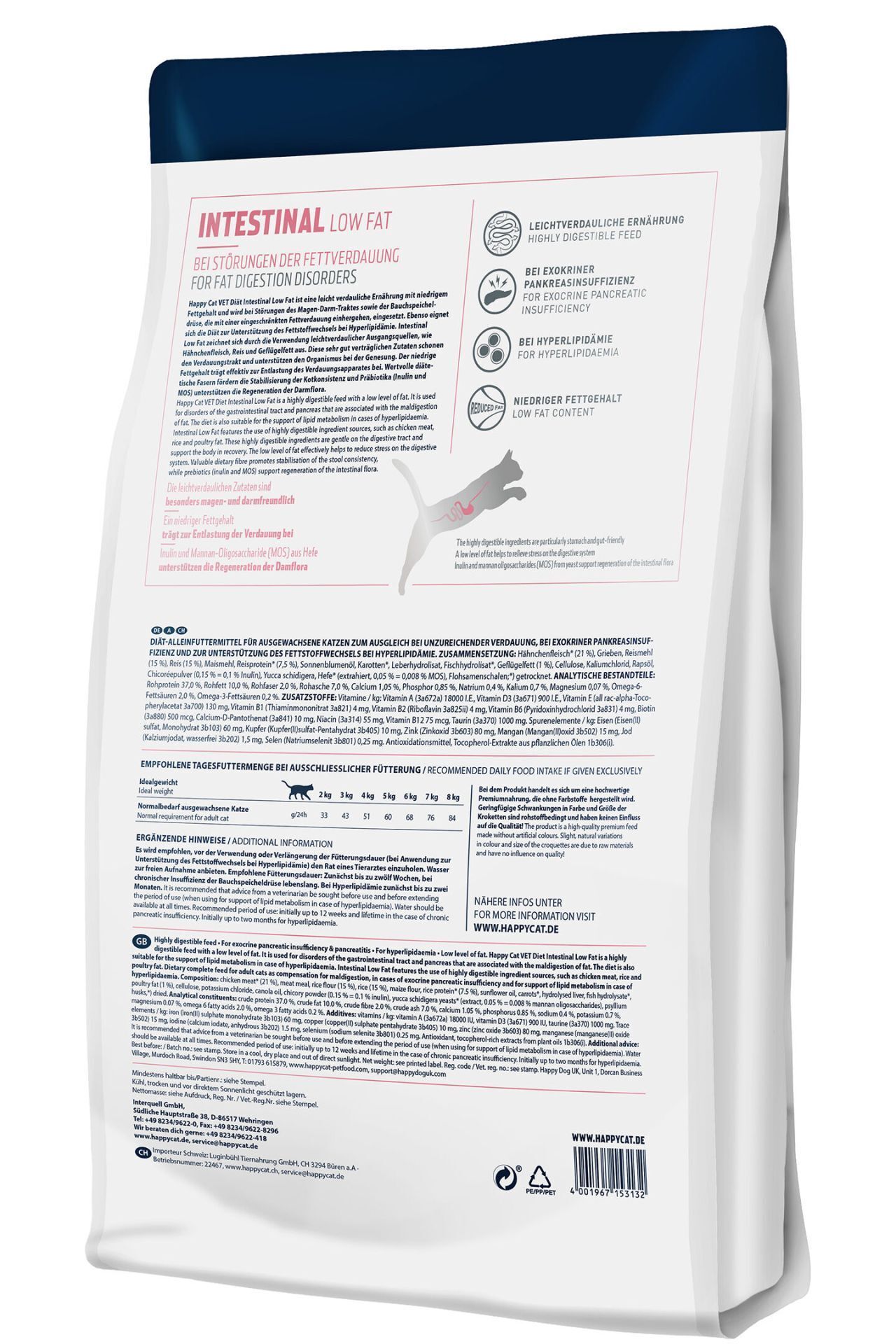 VET Diet Intestinal Low Fat dry | 1 kg | 70690