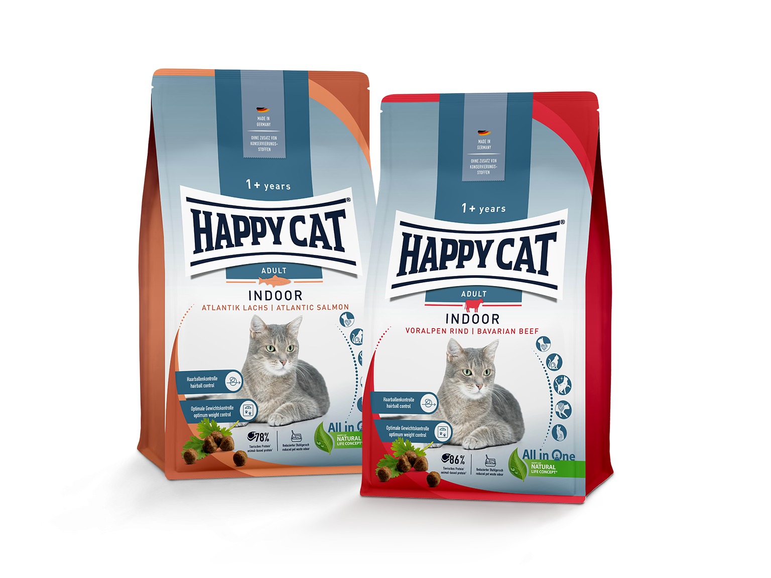 Food especially for indoor cats: Happy Cat Indoor